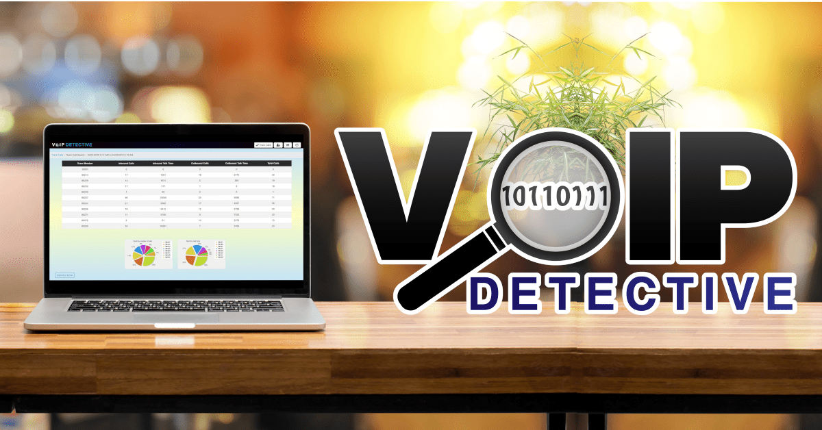 VoIP Detective - Call Reporting for CUCM, Webex, and MS Teams