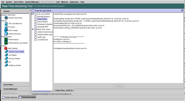 Easily perform packet captures, pull CUCM traces, and gather SIP logs ...